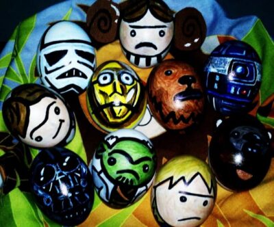 DIY Star Wars Easter Eggs: May The Force Be With You
