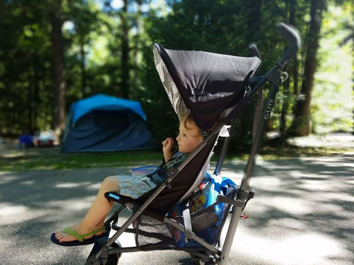 Camping With A Toddler And The Stroller That Saved Us
