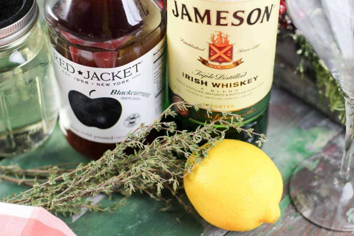 Hard Black Currant Apple Cocktail Recipe