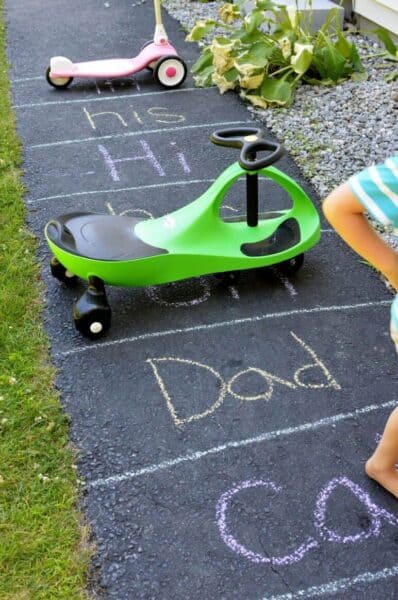 Easy Sight Word Parking Lot Game