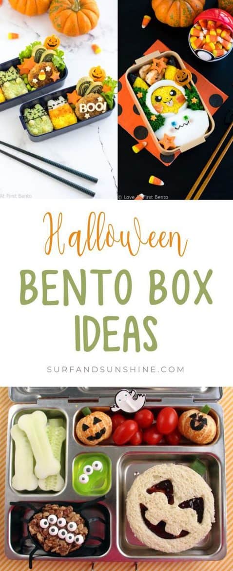 5 of the Most Adorable Halloween Bento Box Ideas Ever! – Surf and Sunshine