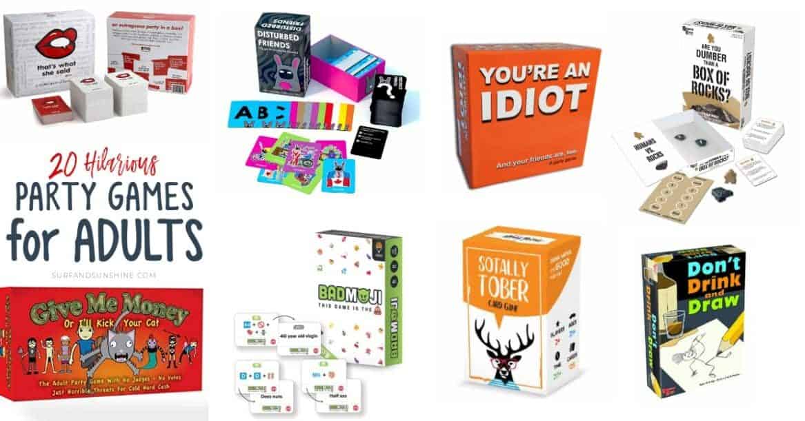 20 Hilarious And Fun Adult Games For Your Next Party