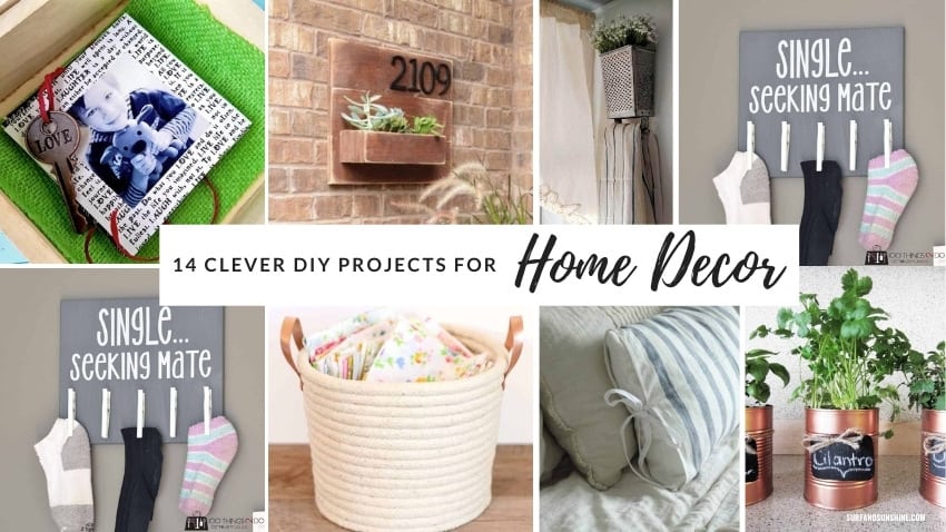 14 Easy DIY Crafts For Home Decor