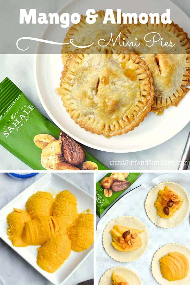 Sahale Inspired Almond Mango Mini Pies Recipe