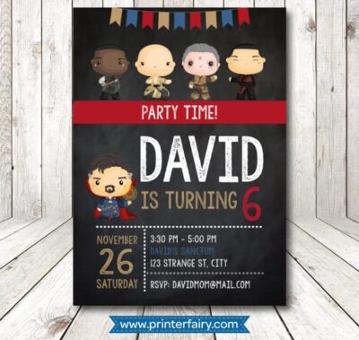 Doctor Strange Birthday Party Ideas
