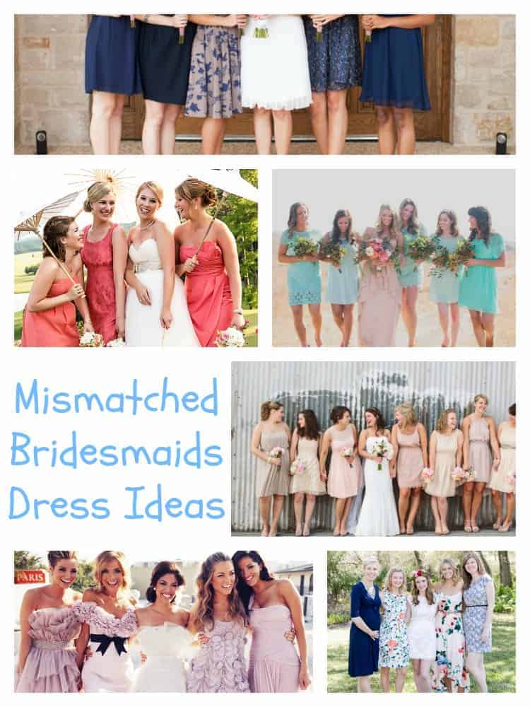 10 Gorgeous Examples Of Mismatched Bridesmaid Dresses