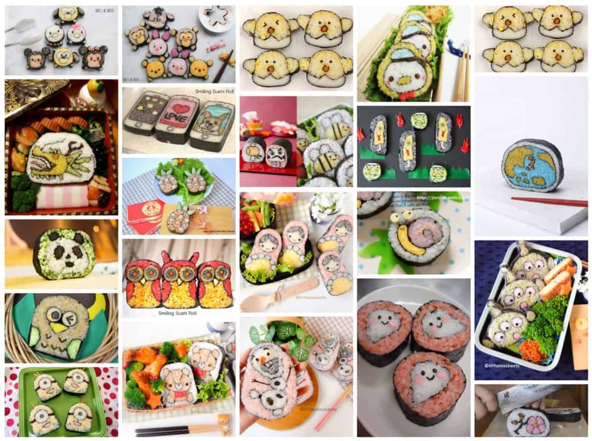 Try Your Hand At These 22 Amazingly Creative Examples Of Sushi Art