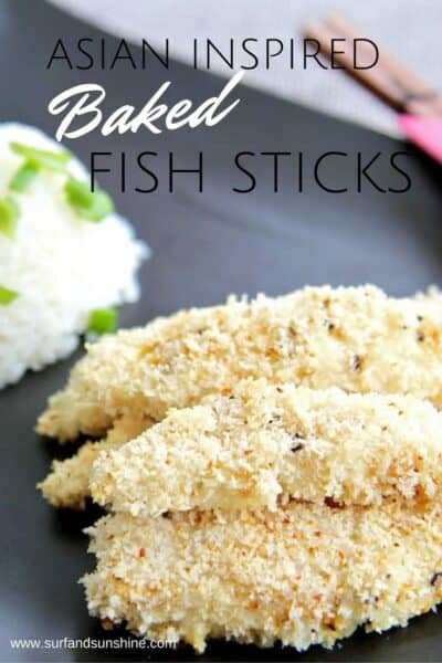 Asian Inspired Spicy Baked Fish Sticks Recipe