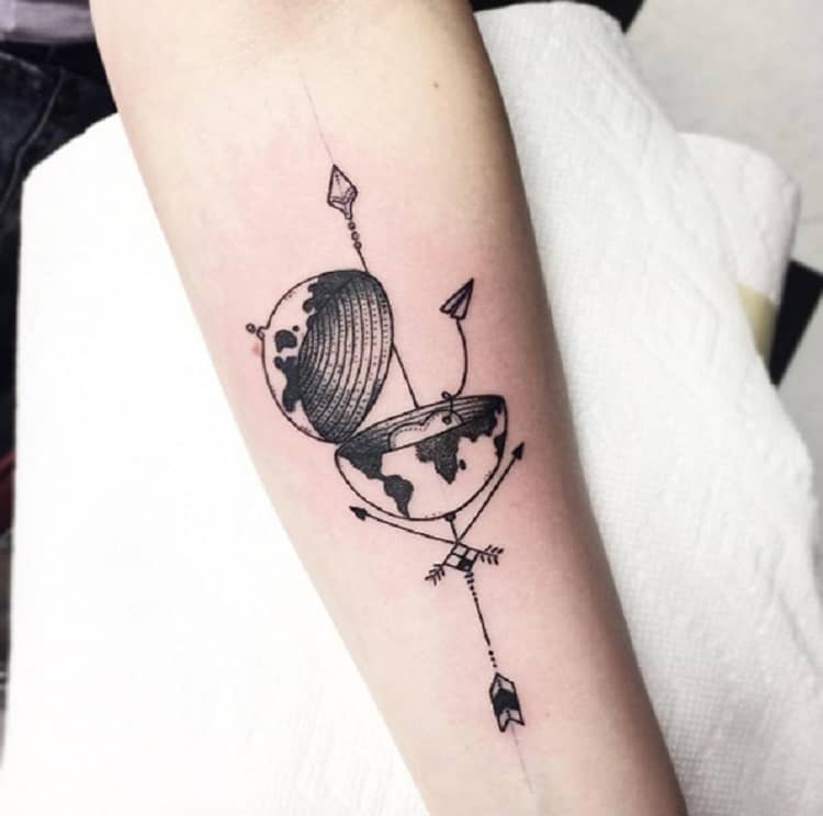 23 Inspiring and Awesome Travel Tattoo Ideas 23 Inspiring and Awesome Travel Tattoo Ideas