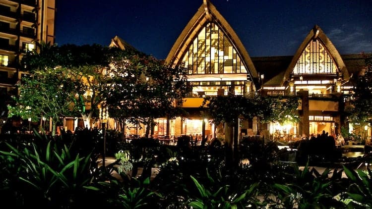 Sample Menus From Disney Aulani Restaurants